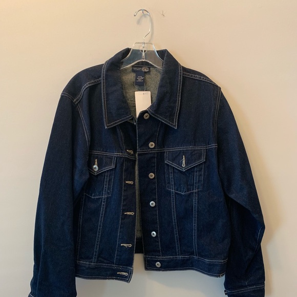 Jackets & Coats | Dark Denim Jean Jacket | Poshmark